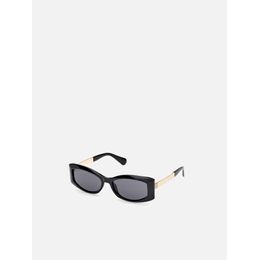 MAX & Co. Max&co. Sonnenbrille 'Max &co MO0144 Shiny light blue 55/17/140 Women Sunglasses' Damen Gr&ouml;&szlig;e 55 schwarz