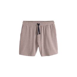 next Shorts Herren Gr&ouml;&szlig;e 38 beige / rostrot / schwarz