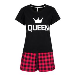 Doctor Nap Pyjama 'Doctor Nap' Damen Gr&ouml;&szlig;e XL schwarz Sommerkleid