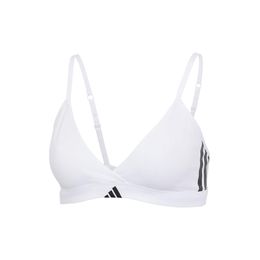 adidas Sportswear Triangel-BH ' Sport Active Essentials ' Damen Gr&ouml;&szlig;e 90 wei&szlig;