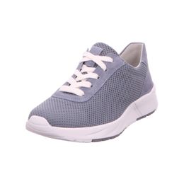 Semler Lace-Up Shoes 'Komfort Schn&uuml;rschuh Damen S6015450/076 Echtleder in blau' female size 40.5 Blue