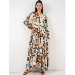 Bigdart Kleid 'Maxi' Damen Gr&ouml;&szlig;e 46 mokka Sommerkleid