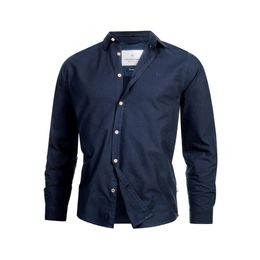 Kronstadt Button Up Shirt 'Brad' male size M Navy