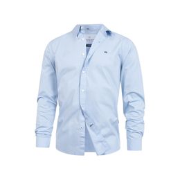 Kronstadt Button Up Shirt 'Brad' male size M Light blue