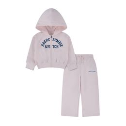 Abercrombie & Fitch Abercrombie & Fitch Jogginganzug M&auml;dchen Gr&ouml;&szlig;e 92 opal / pastellpink / schwarz