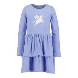 Blue Seven Kleid M&auml;dchen Gr&ouml;&szlig;e 116 mint / violettblau / rosa / wei&szlig;