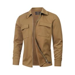 INDICODE Jeans Jacke 'Nello' Herren Gr&ouml;&szlig;e XL braun Sommerjacke