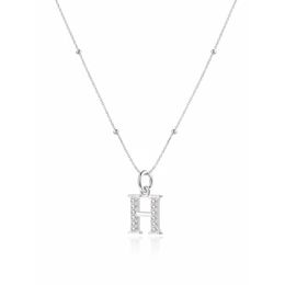 Hey Happiness Kette 'Letter H' Damen Gr&ouml;&szlig;e Onesize silber