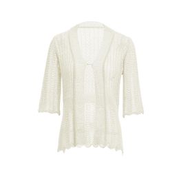 ALARY Knit Cardigan female size XS/S Wool white