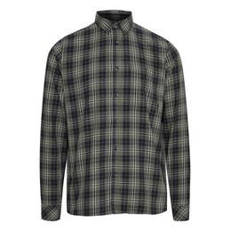 !Solid Button Up Shirt 'Court' male size M Blue / Green