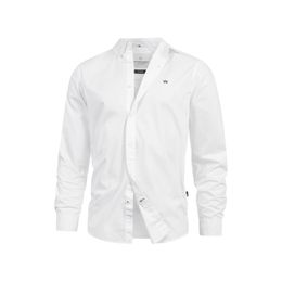 Kronstadt Button Up Shirt 'Brad' male size S White