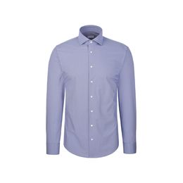 Seidensticker Button Up Shirt male size S/M Blue