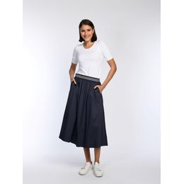White Label by RoFa Skirt 'Sommerrock in schmeichelnder A-Linie' female size 36 Navy