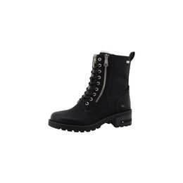 Mustang Lace-Up Ankle Boots female size 37 Black