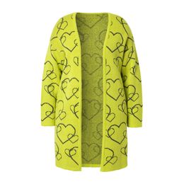 MIAMODA Knit Cardigan female size XXXL/4XL Apple / Black