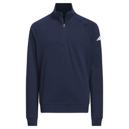adidas Performance Sportpullover '1/4-Zip Layer' Jungen Gr&ouml;&szlig;e 128 navy / wei&szlig;