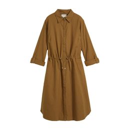 bonprix Kleid Damen Gr&ouml;&szlig;e 52 sepia Sommerkleid