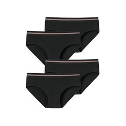 Schiesser Panty ' Long Life Rib ' M&auml;dchen Gr&ouml;&szlig;e 152 schwarz
