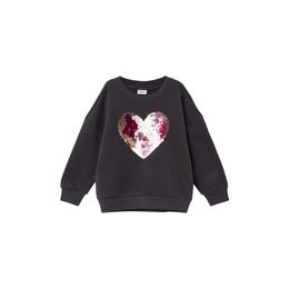 s.Oliver Sweatshirt M&auml;dchen Gr&ouml;&szlig;e 140 lilameliert / mischfarben