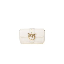 Pinko Umh&auml;ngetasche 'Love One Pocket C Vitello Seta' Damen Gr&ouml;&szlig;e One Size wei&szlig;