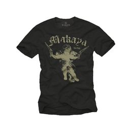 Makaya Shirt 'Engel Bang Bang' Herren Gr&ouml;&szlig;e 5XL schwarz
