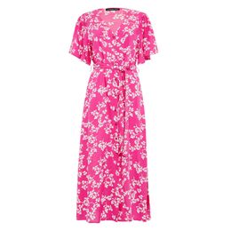 Threadbare. Threadbare Kleid 'Fruit' Damen Gr&ouml;&szlig;e 42 hellpink / wei&szlig; Sommerkleid