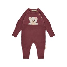 Sterntaler Overall 'B&auml;r' Gr&ouml;&szlig;e 62 creme / hellbraun / dunkelpink