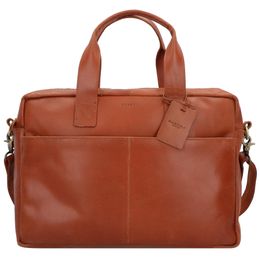 Burkely Document Bag 'River' male size One size Cognac