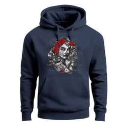 Neverless Sweatshirt 'Day of Dead' male size L White
