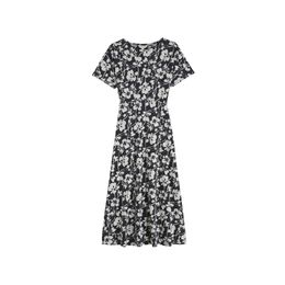 Seasalt Cornwall Dress 'Mirva' female size 50 marine blue / White