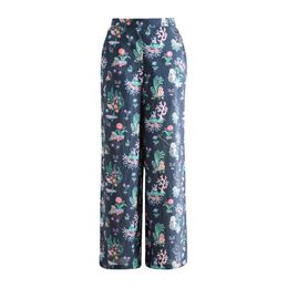 Cath Kidston Pants female size 50 Turquoise / Sky blue / Dusky pink / Black