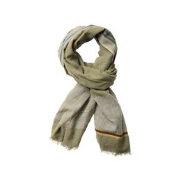 CAMP DAVID Webschal mit Streifen-Design Herren Gr&ouml;&szlig;e One Size khaki