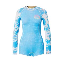 Billabong Neoprenanzug 'Spring Fever' Damen Gr&ouml;&szlig;e L hellblau / orange / rosa / wei&szlig;