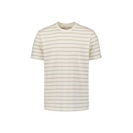 NO EXCESS T-Shirt Herren Gr&ouml;&szlig;e XL camel / offwhite