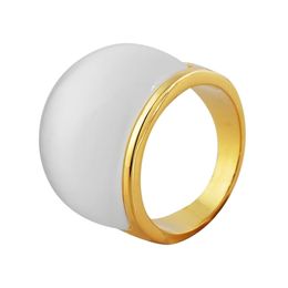Akzent Ring 'Cara, Ionenplattierung' Damen Gr&ouml;&szlig;e 56 gold