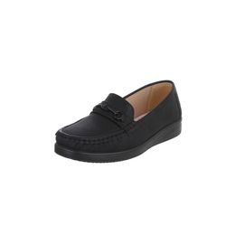 Ital-Design Slipper Damen Gr&ouml;&szlig;e 38 schwarz Sommerschuhe