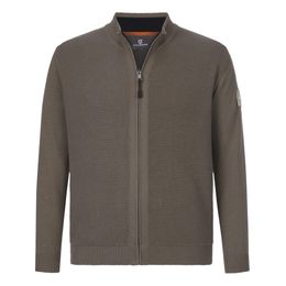 Jan Vanderstorm Knit Cardigan 'Thorskarvar' male size 6XL Brown