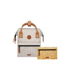 CABAIA Rucksack 'Adventurer' Damen Gr&ouml;&szlig;e S hellbeige / braun / schwarz
