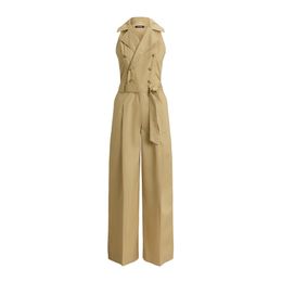 Lauren by Ralph Lauren Lauren Ralph Lauren Jumpsuit Damen Gr&ouml;&szlig;e S dunkelbeige