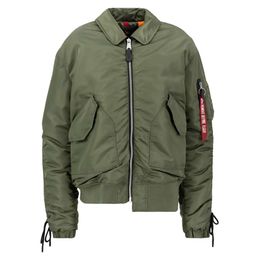 Alpha Industries Jacke 'CWU MA-1' Damen Gr&ouml;&szlig;e M oliv Sommerjacke