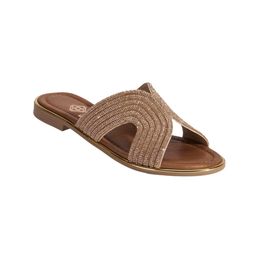 Desa Slippers 'Hausschuhe' female size 39 Brown