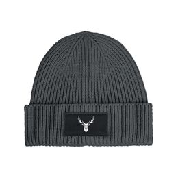 Neverless Beanie 'Hirschgeweih' female size 54/64 Dark grey