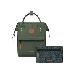 CABAIA Backpack 'Coromandel S' female size One size Green / Dark green