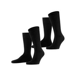 Falke Socks 'Swing 2-Pack' male size 47/50 Black