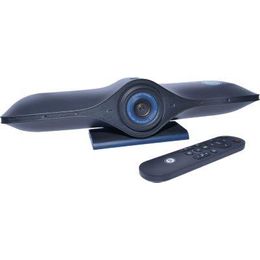 Legamaster Video-Soundbar AGORA, 4K UHD, 3840 x 2160 px, 8,3 MP-Kamera, KI-Zoom, 4 Mikrofone, 2 Lautsprecher, Bluetooth/USB, Fernbedienung, schwarz