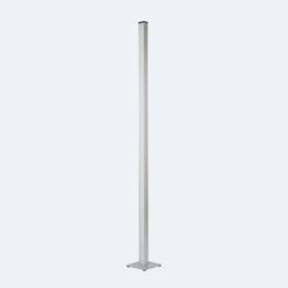 Maul LED-S&auml;ulenleuchte Maulpino colour vario, 15 W, 2015 lm, 2700-6500 K, dimmbar, H 1432 mm, silber