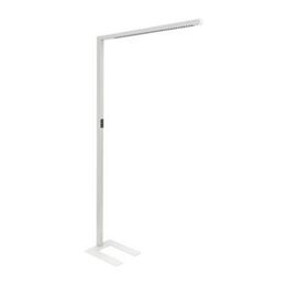 Maul LED Stehleuchte Maulplinus, 69 W, 10175 lm, 2700-5700 K, direkt/indirekt leuchtend, dimmbar, Bewegungs-/Tageslichtsensor, Aluminium, wei&szlig;