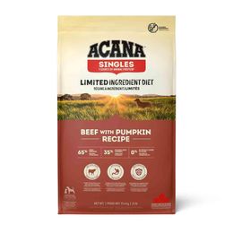 Acana SINGLES BEEF W PUMPKIN HUNDEFUTTER 2KG 2 kg