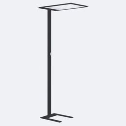 LED Stehleuchte PiL, dimmbar per Taster, direktes/indirektes Licht, 94 W, 11430 lm, 4000 K, schwarz