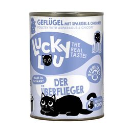 Lucky Lou Lifestage Sterilized Gefl&uuml;gel Katzen-Nassfutter getreidefrei 6x400g